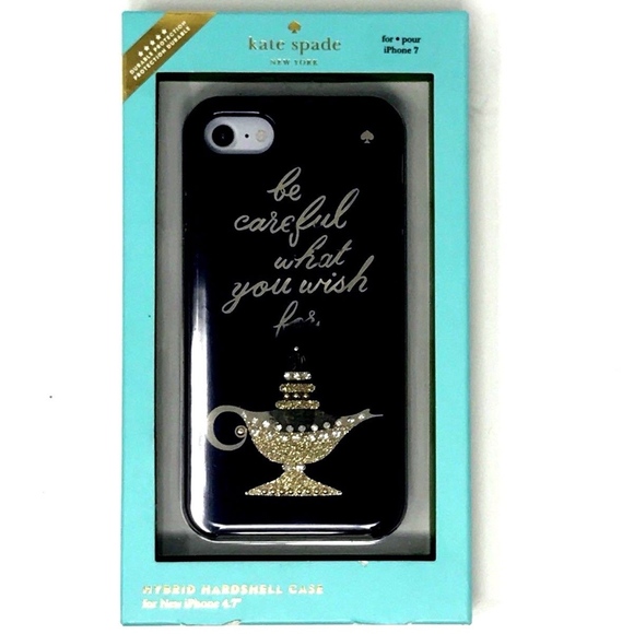 kate spade | Accessories | Kate Spade Iphone 7 Case Jeweled Magic Lamp ...